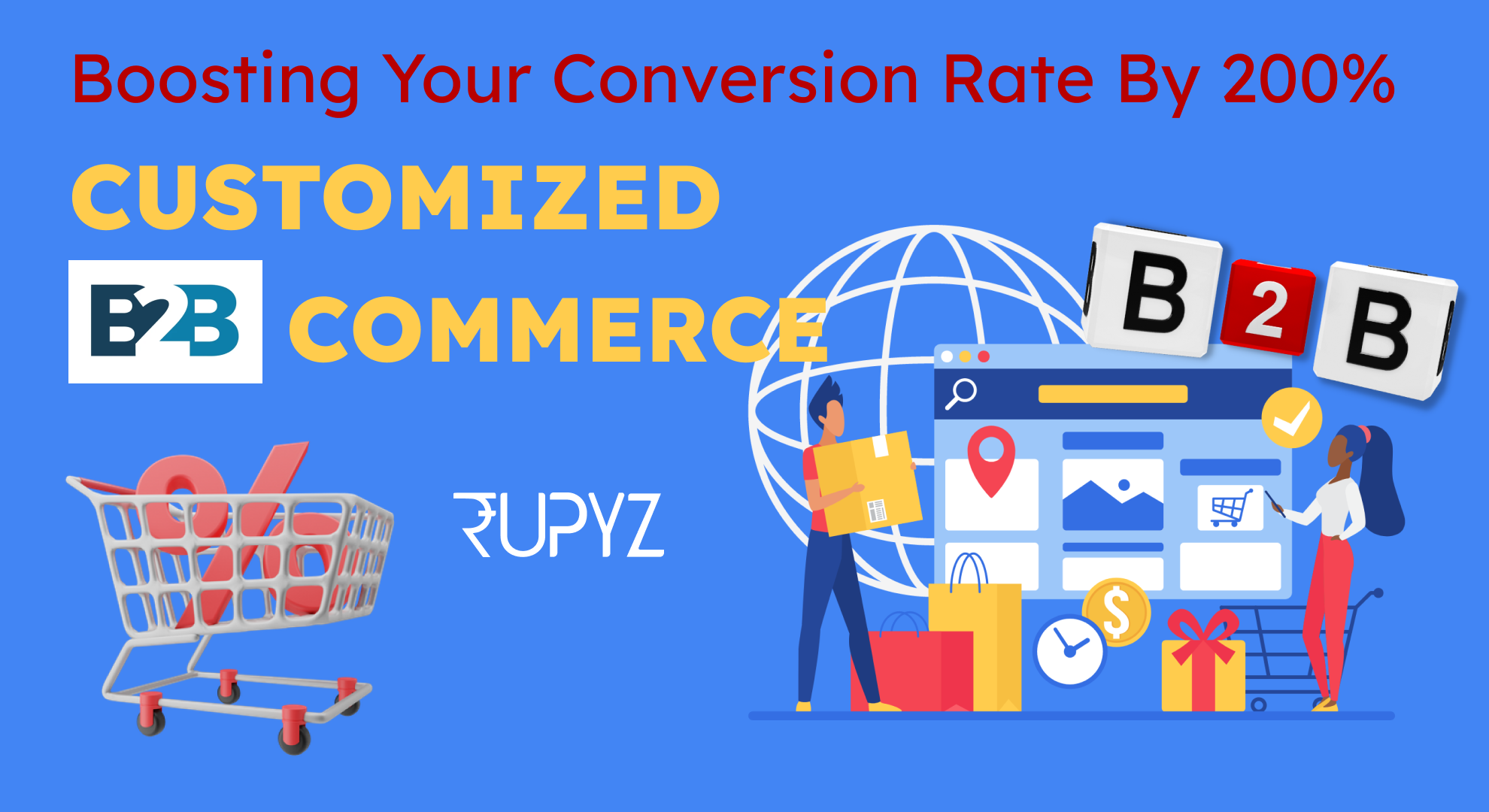Boost Conversion Rate by 200% with Customized B2B Commerce